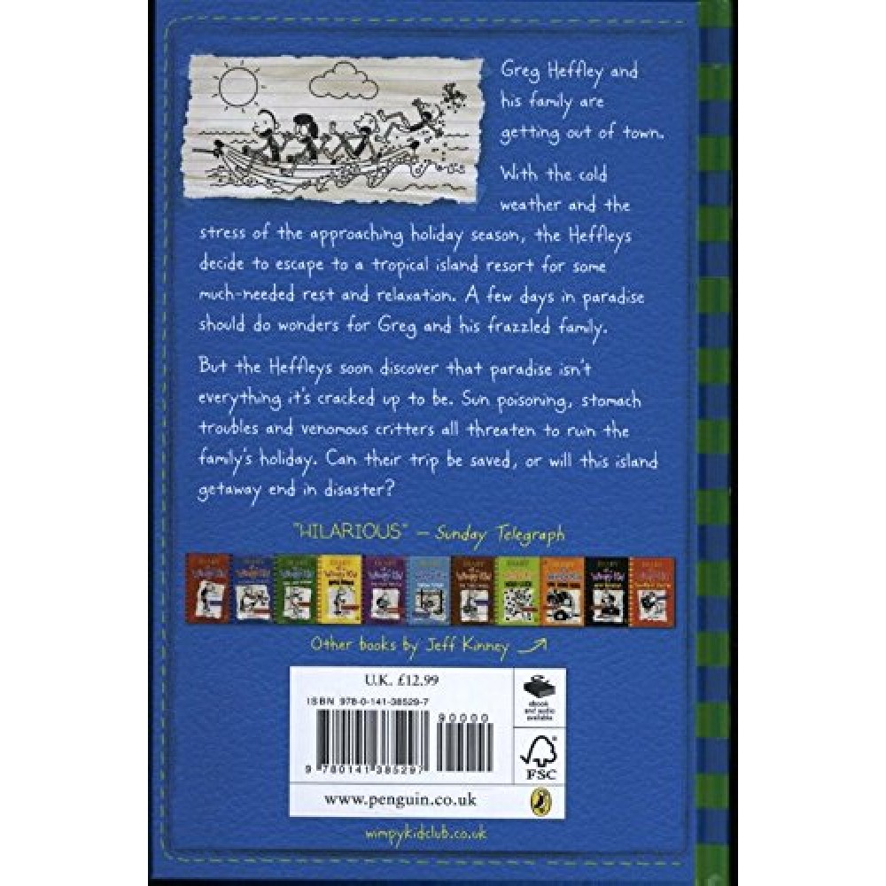 Diary Of A Wimpy Kid The Getaway By Jeffrey Patrick Kinney