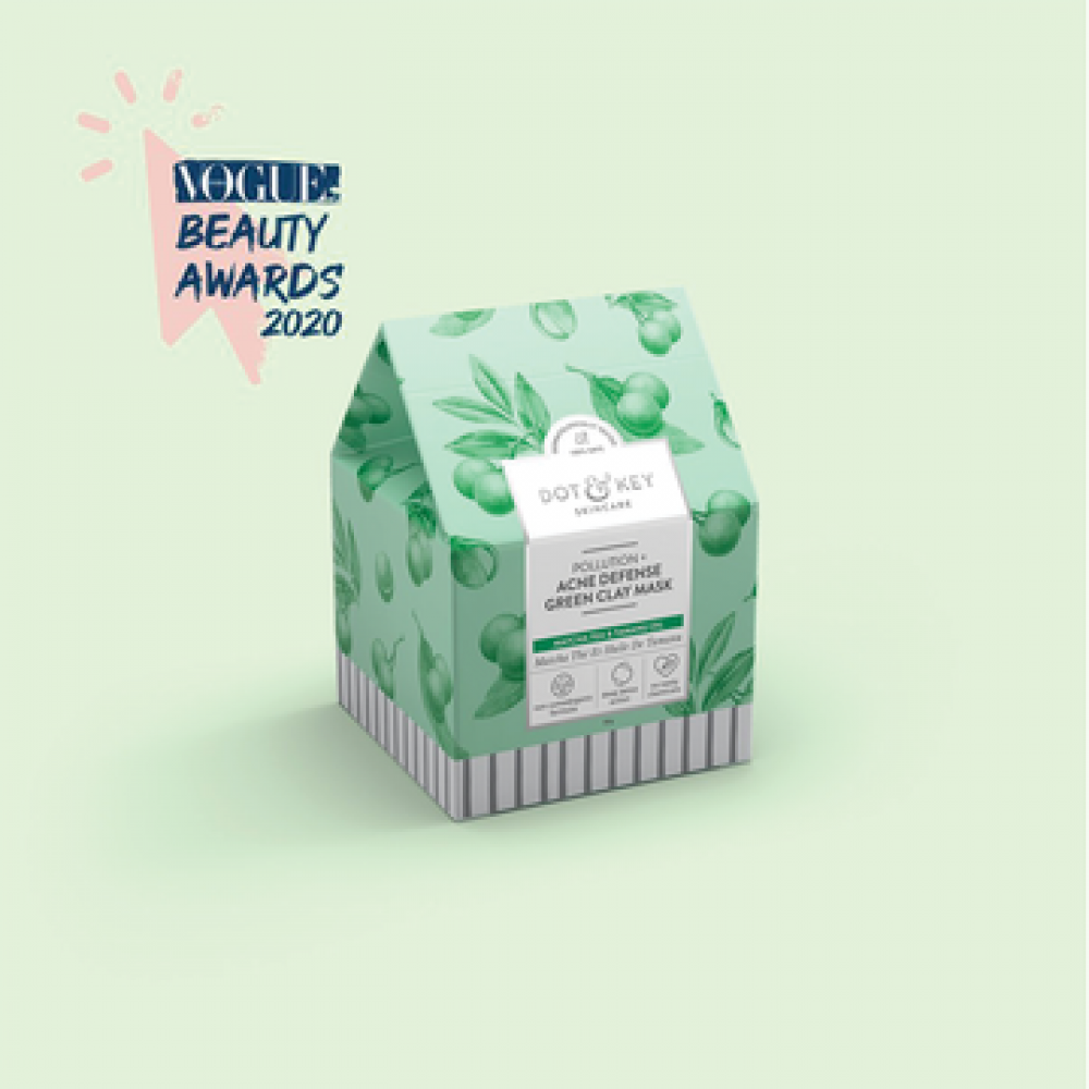 Buy Dot & Key Acne Defense Green Clay Mask Online -85gm
