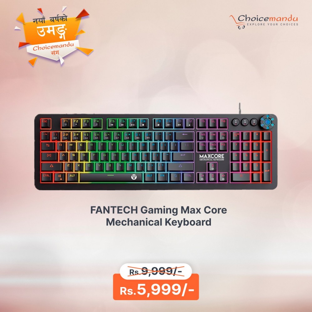 Buy Fantex Max Pro Mechanical Waterproof Gaming Keyboard Online At Best ...