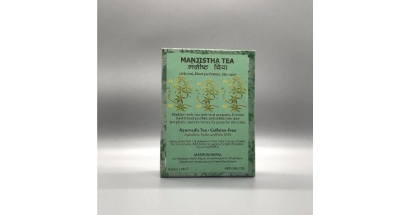Buy Manjistha Ayurvedic Tea Made In Nepal