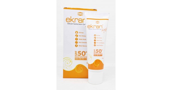 Ekran Soft Silicone Sunscreen Gel SPF 50+ 50gm - Skincare Products