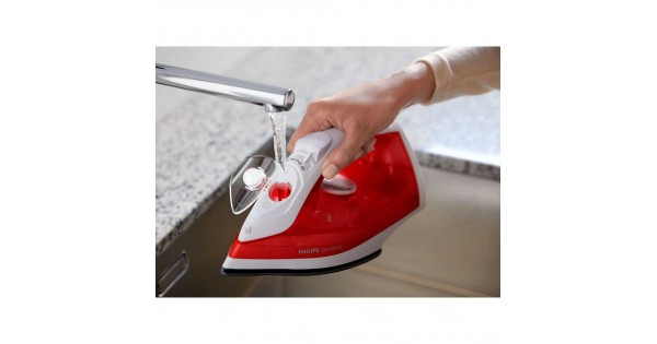 Buy Philips Steam Iron Easy speed 2000W, Ceramic Red GC1742