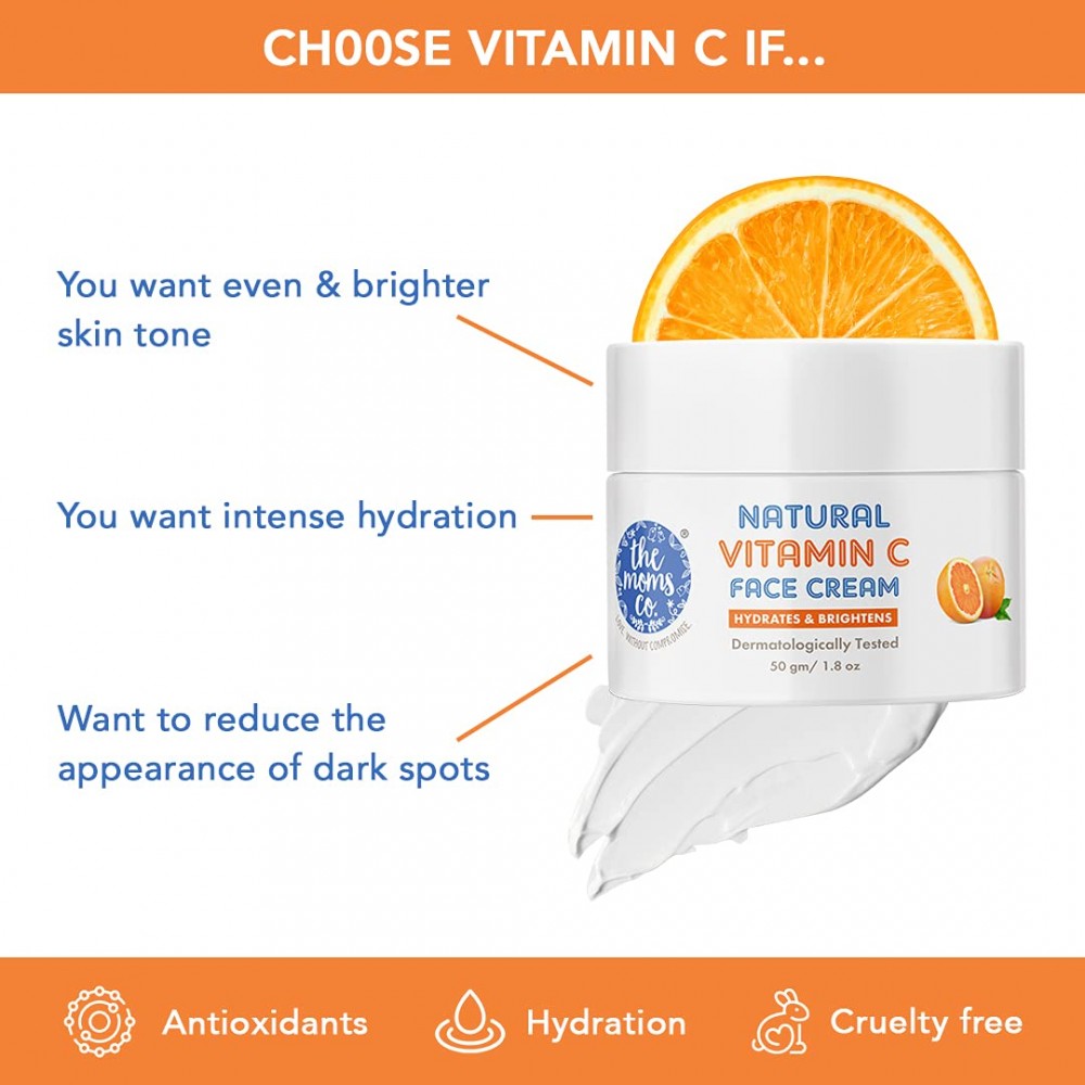 Natural Vitamin C Face Cream - Skincare Products Online