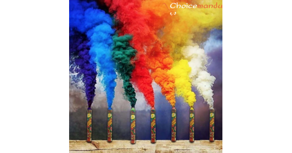 5 Pack Multi-Color Smoke Grenades | Color Bomb Price In Nepal