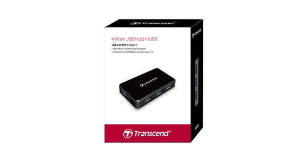 Buy Transcend 4-Port USB Hub HUB 3 USB 3.0 USB 3.1 Gen 1 Online