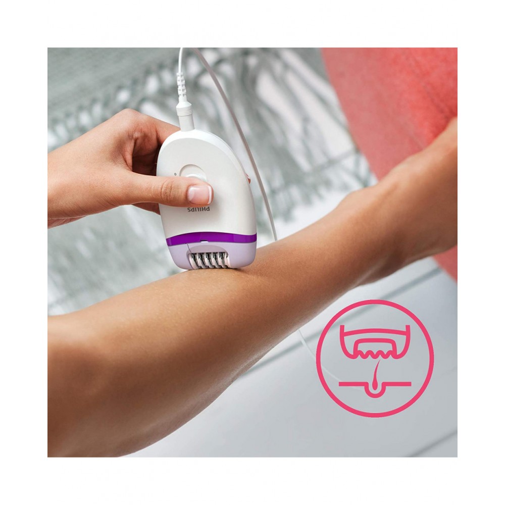 Philips BRE225/00 Corded Compact Epilator - Female Depilation
